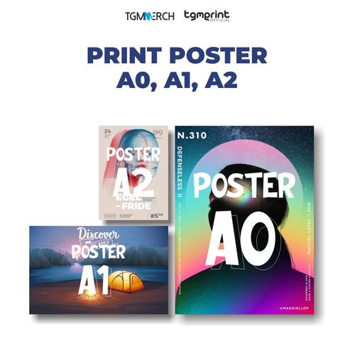 Jual Cetak Poster A0 A1 A2 | Print Uv | Tgm Merch - Kota Bekasi - TGM ...