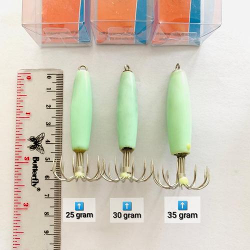 Jual Umpan Squid Jig Umbrella Cumi / Umpan Golden Bait 25 gram - 35 ...