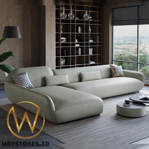 Jual Sofa l living room/sofa letter l minimalis/sofa ruang keluarga ...