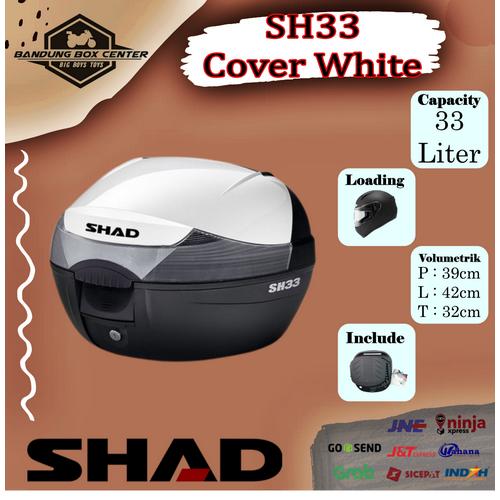Jual Box Motor Box Touring Shad SH33 Putih Box Shad SH33 White Box ...