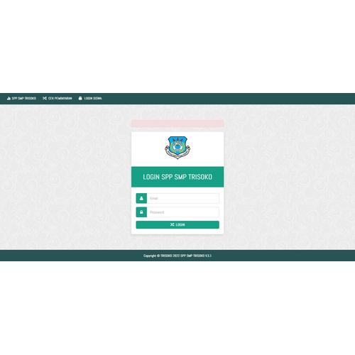 Jual Aplikasi SPP Sekolah (SD,SMP,SMA/SMK) UI Menarik Berbasis Website ...