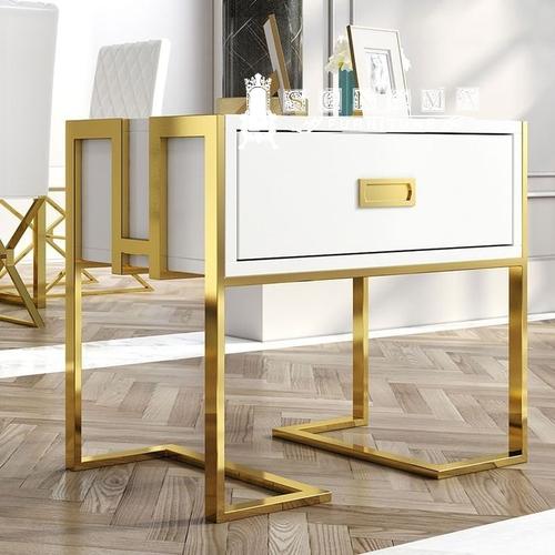 Jual nakas stainless gold new model ( meja pojok, meja ruang tamu ...