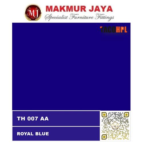 Jual HPL TACO TH 007 AA ROYAL BLUE I SOLID - Kota Tangerang Selatan - TOKO MAKMUR JAYA SERPONG ...