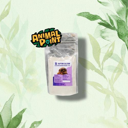 Jual RAPTOR CALCIUM + D3 BUBUK TULANG SOTONG KURA SULCATA ALDABRA ...