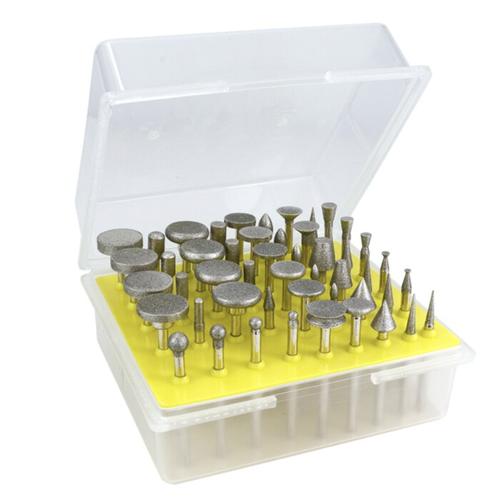 Jual IKURA Diamond Mounted Bor Combination Set 50pcs Mata Bor Tuner ...