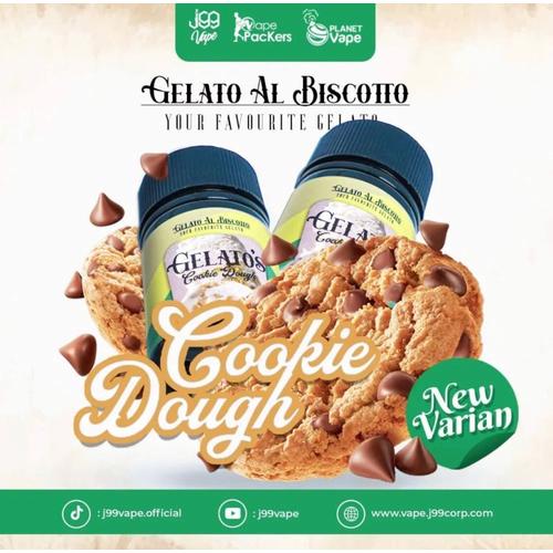 Jual Gelato's V3 Cookie Dough 60ML by J99 Vape - Liquid Gelatos Al ...