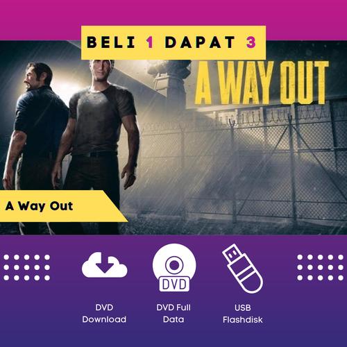 Jual A Way Out | Game PC Original - DVD-DL 21GB - Jakarta Timur ...