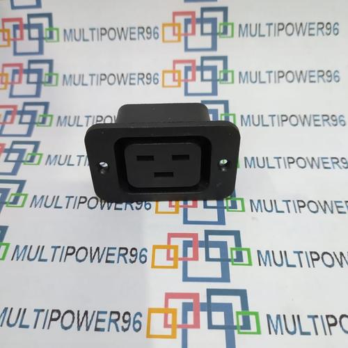 Jual PANEL MOUNT PLUG CONNECTOR SOCKET AC 250V 16A IEC 320 C19 - Kota ...