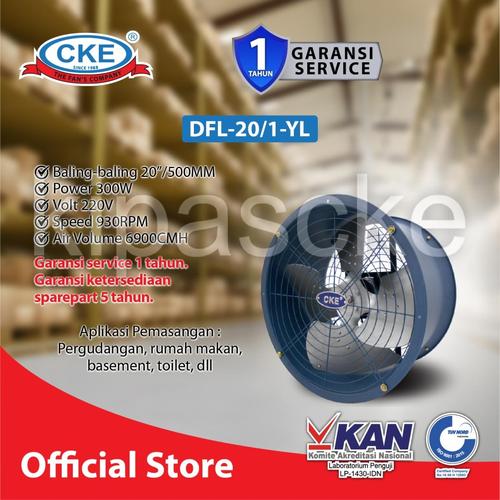 Jual CKE Drum Fan DFL 20 Inch Blower Tabung Gedung Eksos Drum - Kota ...