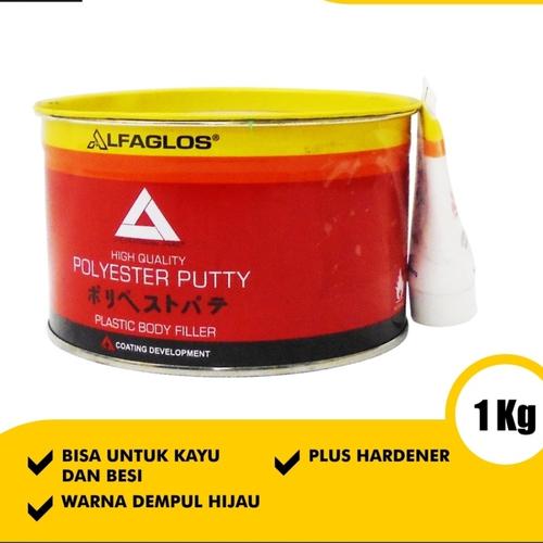 Jual Dempul Polyester Putty AlfaGloss 1kg - Kota Bandar Lampung - 1000 ...