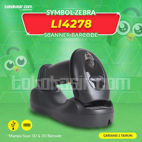 Jual BARCODE SCANNER WIRELESS SYMBOL LI4278 - SCANNER WIRELES L14278 ...