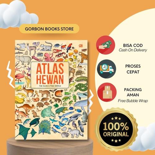 Jual Atlas Hewan (Animal Maps) by Giulia Malerba, Febe Sillani - Kota ...
