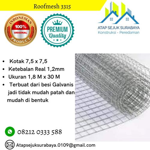 Jual Roof mesh 3315 galvanis premium 1.8 x 30m - Kota Surabaya - Atap ...