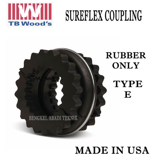 Jual RUBBER SUREFLEX 11E TYPE E COUPLING W/ SPRING TB WOODS - MADE IN ...