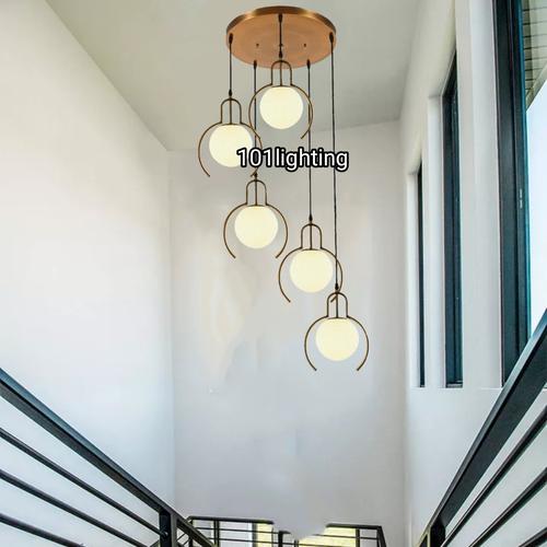 Jual lampu gantung void tangga minimalis modern 28847/5 - Jakarta Barat - 101Lighting | Tokopedia