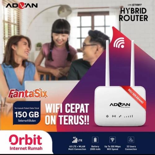 Jual Modem Orbit Star Hybrid CPE20 Advan Telkomsel Portable MiFi - Kota ...