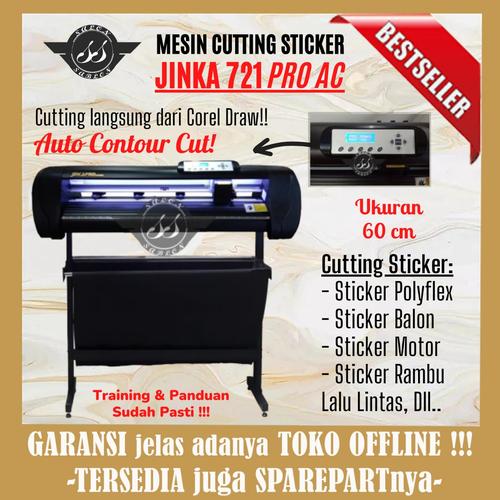 Jual Mesin Cutting Sticker JINKA 721 PRO AC Auto Contour Cut - Jakarta ...