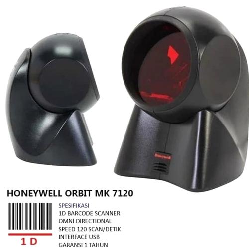 Jual BARCODE SCANNER HONEYWELL OMNI ORBIT 7120 READY STOCK MK 7120 ...