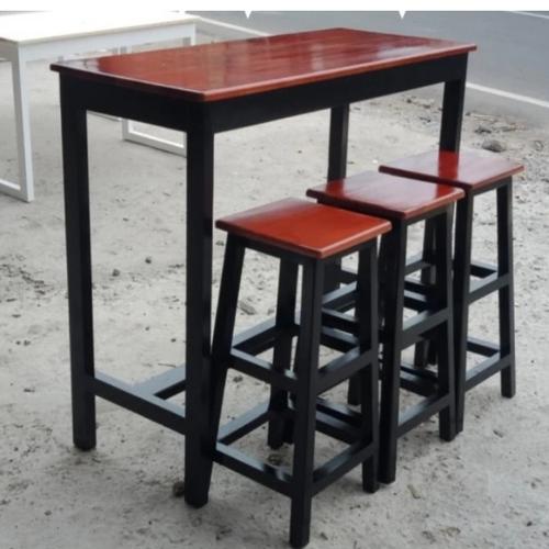 Jual meja bar resto /meja bar cafe kayu jati belanda - Kota Tangerang ...