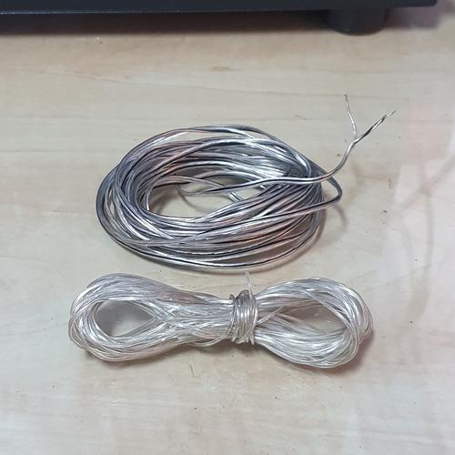 Jual Kabel neon flex kabel Transparan kecil / AWG 24 Silver - AWG 24 ...