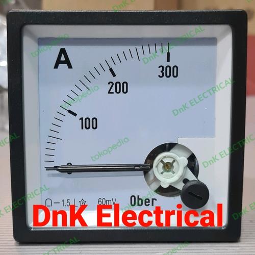 Jual Ampere Meter DC/DC Amper Meter 300A/600A Merk OBER - Jakarta Barat ...