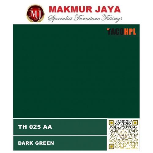 Jual HPL TACO TH 025 AA DARK GREEN I SOLID - Kota Tangerang Selatan ...