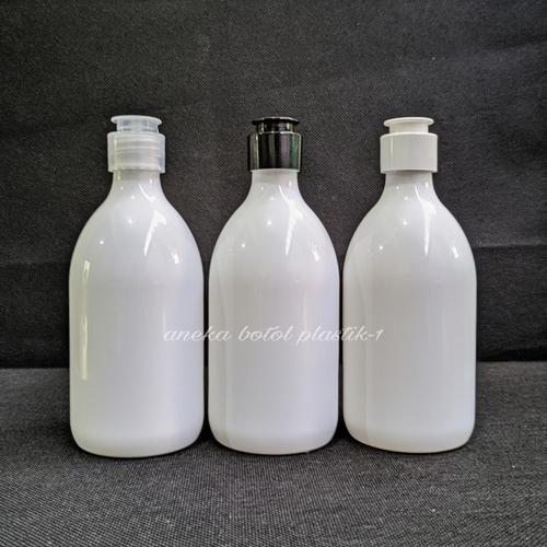 Jual Botol Fliptop 300ml Putih Plastik Pet Tebal Fliptop Jamur - Bening ...