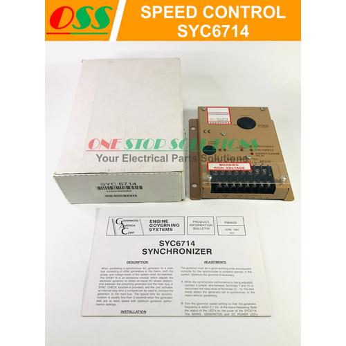 Jual SPEED CONTROL GAC MODEL SYC 6714 SYC6714 UNTUK GENSET SPEEDCONTROL - Jakarta Barat ...