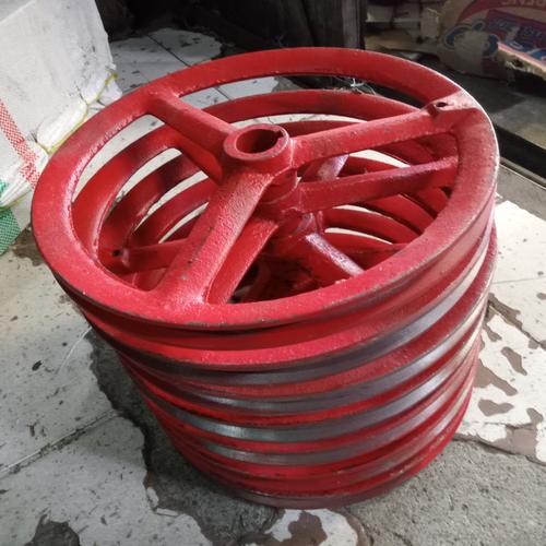 Jual pully besi cor A1 x 11 in as 20mm 22mm 25mm 28mm pulley besi cor ...