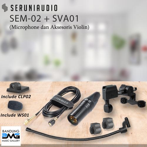 Jual Seruniaudio SEM02 Bundle SVA01 Microphone / Seruni SEM 02 SVA 01 ...