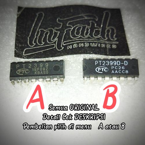Jual InFath - Original PT2399 PTC asli reverb echo digital PT 2399 Ori - A - Yellow mark - Kab ...