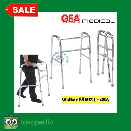 Jual Walker Alat Bantu Jalan Terapi Tongkat GEA FS913 Original Gea ...