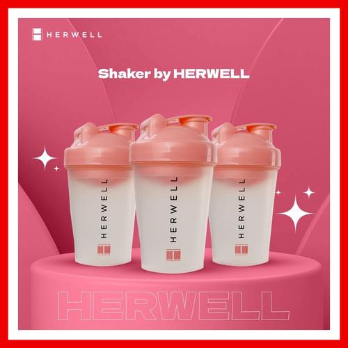 Jual Herwell Botol Shaker 400 ml - 700 ml BPA Free Original LIMITED ...