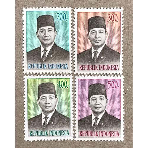 Jual PM327-PERANGKO PRANGKO INDONESIA SERI PRESIDEN SOEHARTO,1976 MINT ...