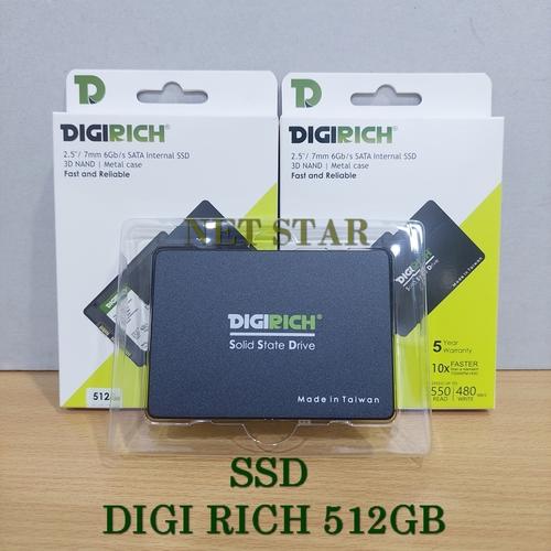 Jual SSD DIGI RICH 512GB 2.5 Inch / 7mm SLIM 6.0Gb/s SATA 3 Internal ...