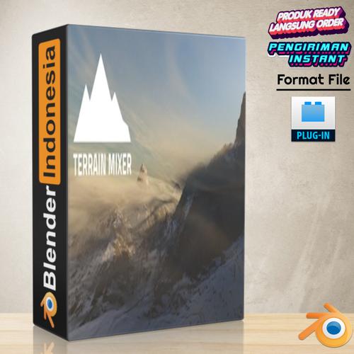 Jual Terrain Mixer 1.86 + Maps & Sky Textures for Blender - Kota Bekasi ...