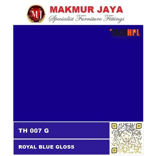Jual HPL TACO 007 G ROYAL BLUE GLOSS I SOLID GLOSS - Kota Tangerang ...