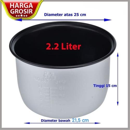 Jual Panci Rice Cooker / Magic Com Miyako 2,2 Liter - Kota Makassar ...