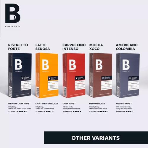 Jual Kapsul Kopi Sampler Mix 5rasa Nespresso Compatible B Coffee ...