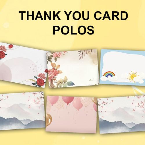 Jual Thank You Card Polos - Thankyou Card Polos - Thank You Card Blank ...