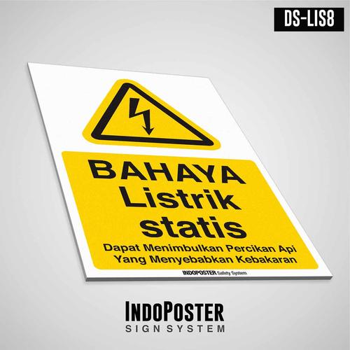 Jual Safety Sign K3 PVC ISO Bahaya Listrik Statis - XS - Kab. Bandung ... Jual Safety Sign K3 PVC ISO Bahaya Listrik Statis - XS - Kab. Bandung ...