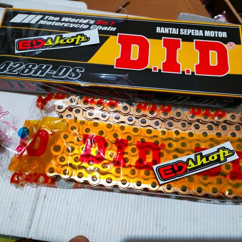 Jual rantai 428 DID HD GOLD VERZA SONIC MX KING GSX NE VIXION MEGAPRO ...