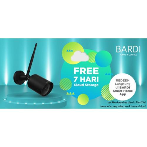 Promo BARDI Smart CCTV Outdoor IP Camera Home Static STC IPCAM 1080p ...
