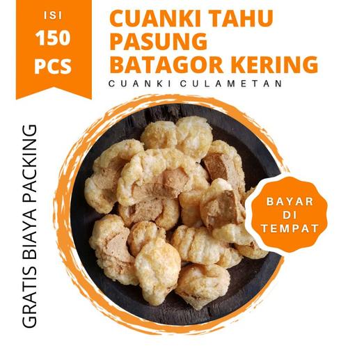 Jual cuanki tahu kering seblak atau batagor kering isi 150 pcs - Kab ...