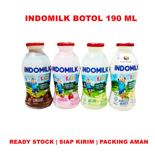 Jual Indomilk Botol Susu Steril Dengan Aneka Varian Rasa | Cocok Untuk ...