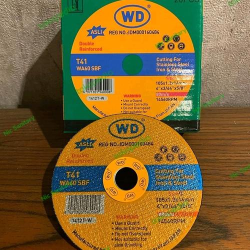 Jual Batu potong WD 4 X 1.2 MM mata gurinda wd tipis batu gerinda wd ...