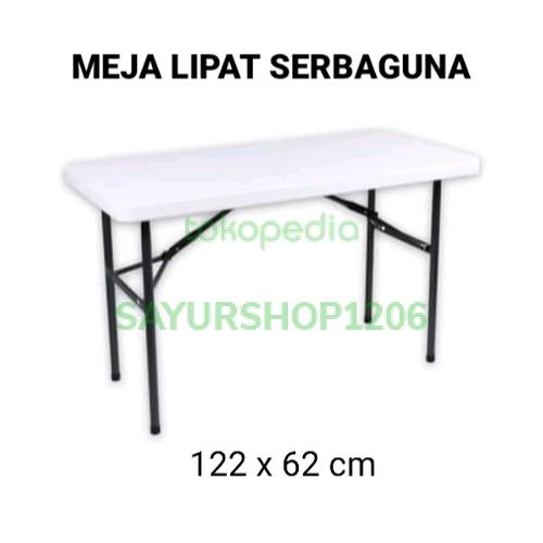 Jual MEJA LIPAT KRISBOW 122×62 cm PORTABLE OUTDOOR TABLE SERBAGUNA ...