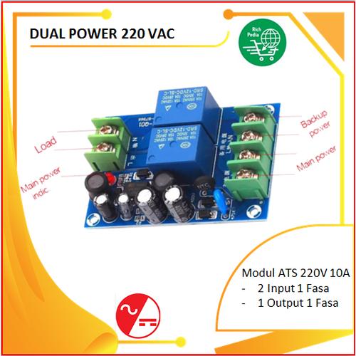 Jual Modul ATS Automatic Transfer Switch AC DC Electronic Failure UPS ...