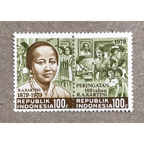 Jual PM389-PERANGKO PRANGKO INDONESIA SERI 100 TAHUN LAHIRNYA IBU ...