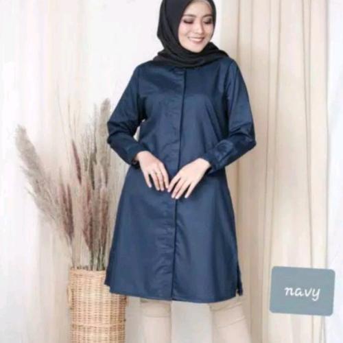 Promo Tunik Toyobo LD 100cm dan LD 110cm - Lilac, size 2 LD110cm - Kab. Pekalongan - Khilmy ...